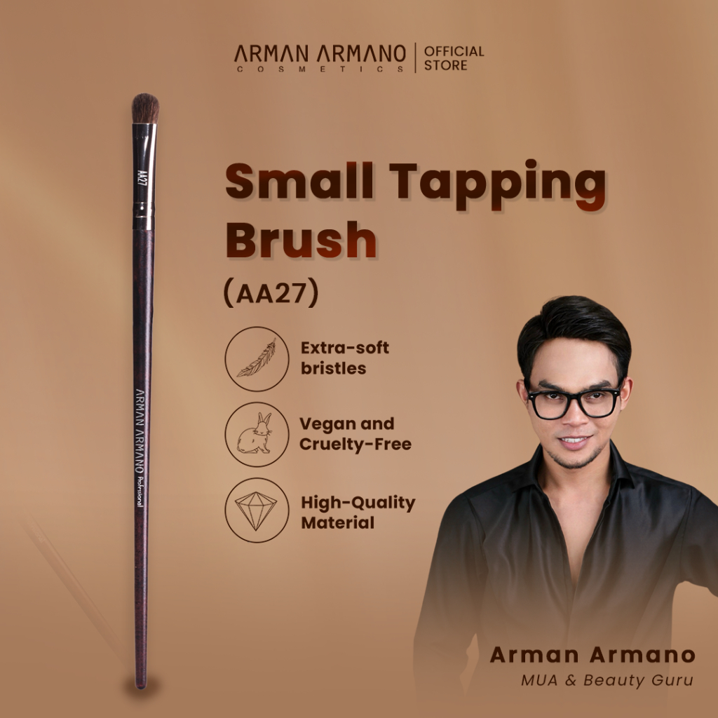 Jual Arman Armano Professional - Small Tapping Brush (AA27) | Shopee ...