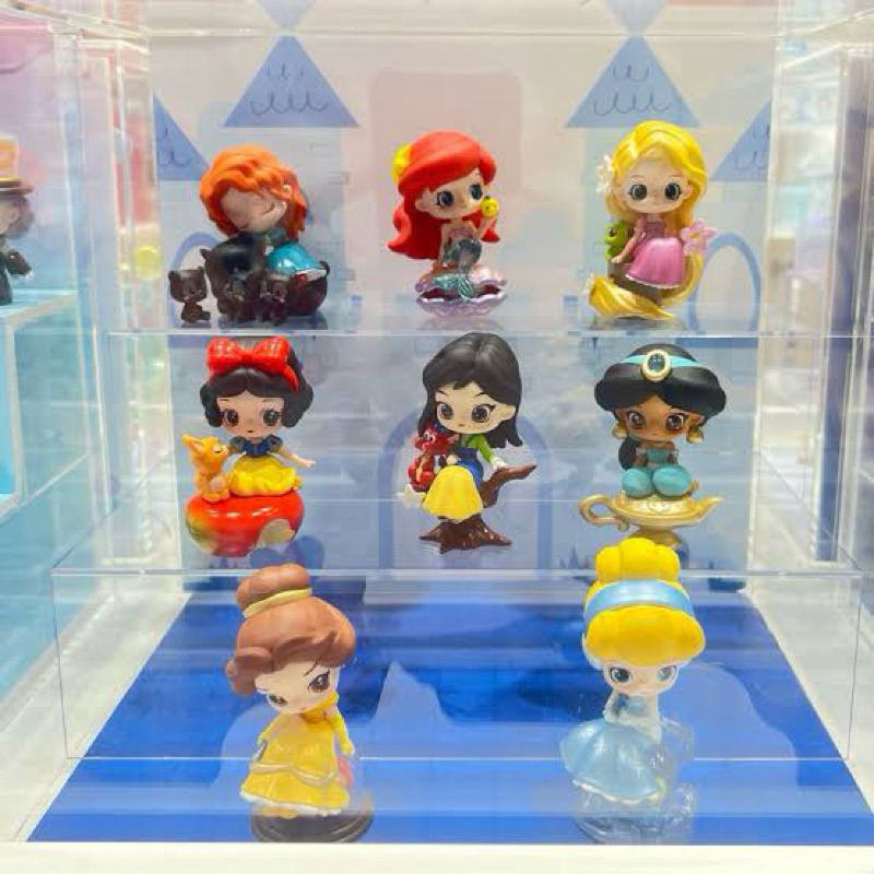 Jual Disney Princess Fairy Town Series Blind Box Mini Figure Miniso ...