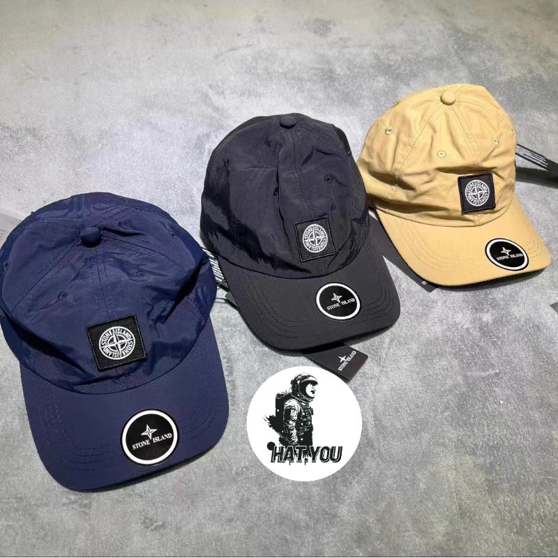 Jual Topi stone island Nylon with plastic (Post Lama kena Ban) | Shopee ...