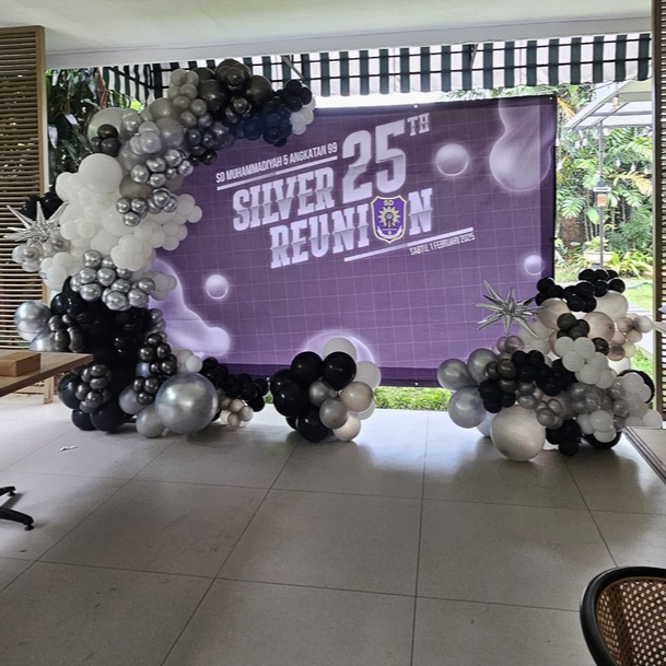 Jual Dekorasi Balon Dengan Backdrop Spanduk | Shopee Indonesia