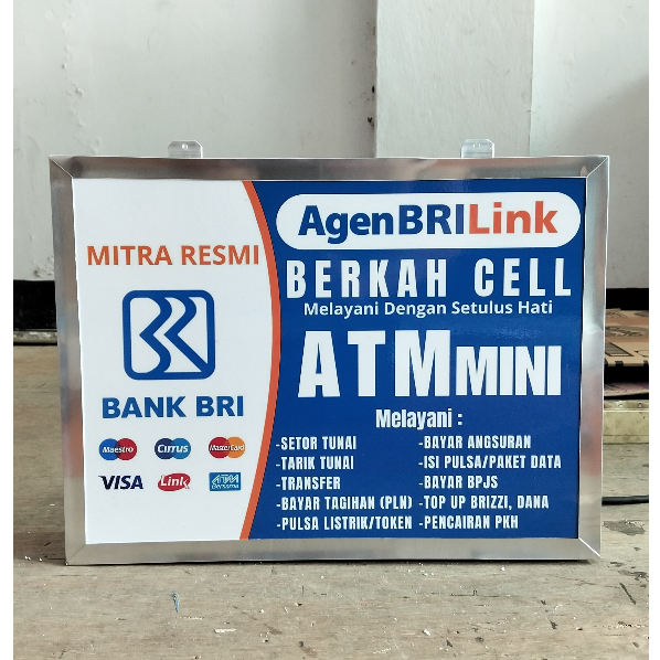 Jual NEON BOX BRI LINK CUSTOM SATU HARI JADI FREE DESAIN LAYOUT DUA ...