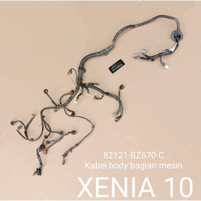 Jual Wiring Wearing Kabel Body Daihatsu Xenia 10 1000cc 82121-BZ670 ...