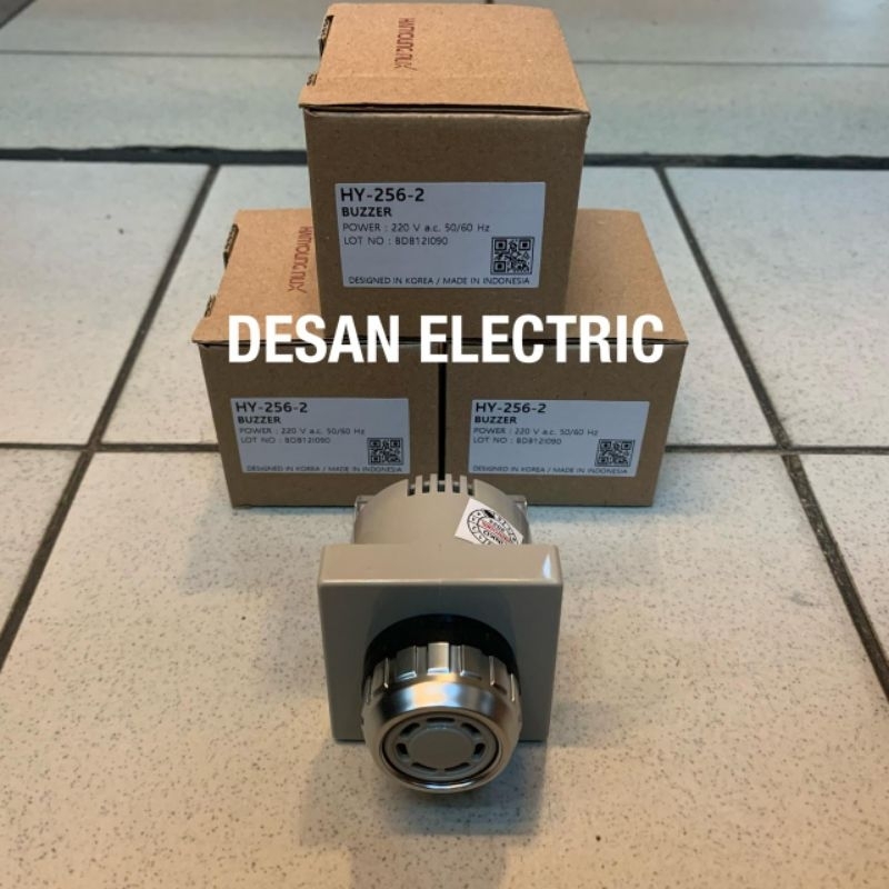 Jual Buzzer HY-256-2 HY2562 25mm 220VAC Hanyoung Nux | Shopee Indonesia