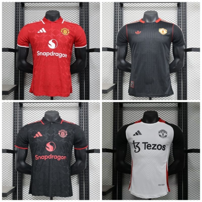Jual LIVE 6 PLAYER ISSUE MU AWAY 2025 2026 JERSEY MU TERRACE PLAYER ...