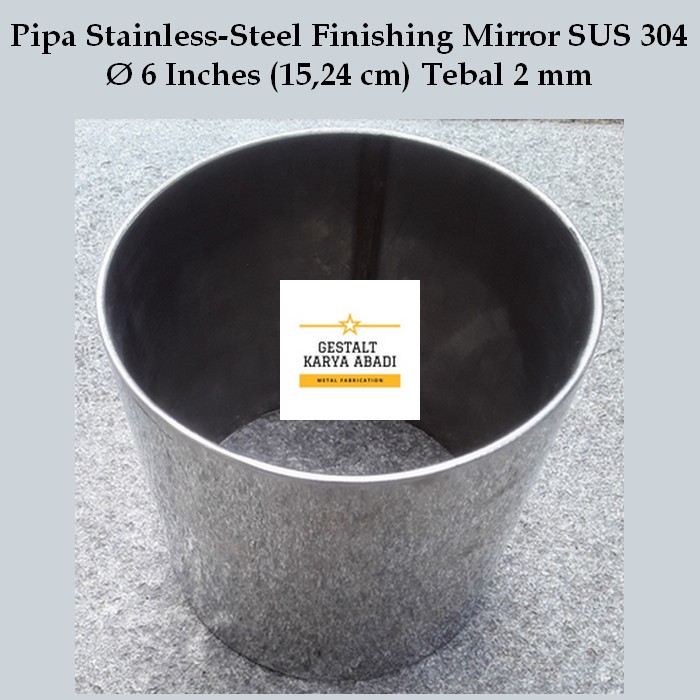 Jual Pipa Stainless Steel SUS304 Diameter 2,5 Inches 2 1/2 Inches ...