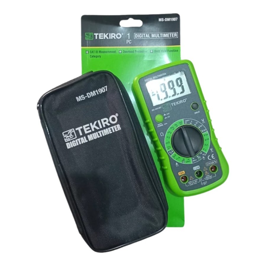 Jual TEKIRO DIGITAL MULTIMETER /MULTI TESTER DIGITAL MS-DM1907 AVO ...