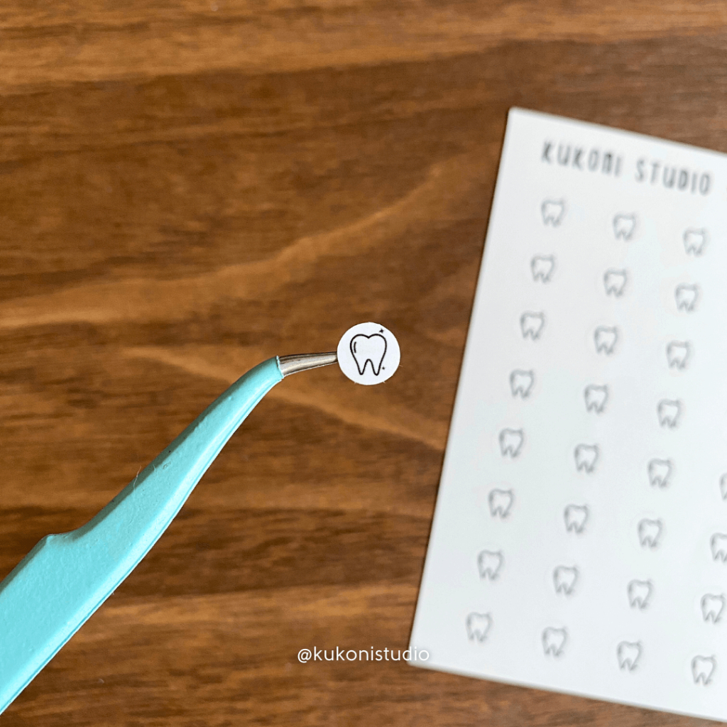 Jual Stiker Gigi/Dokter Gigi (Tooth/Dentist Icon Sticker) | Tiny Icon ...