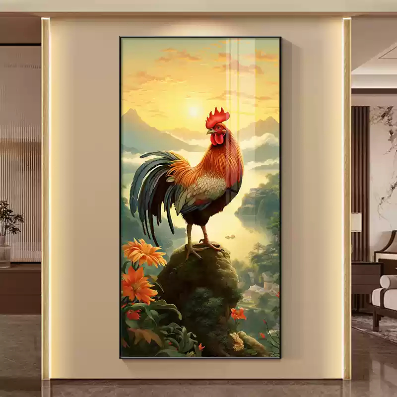 Jual 5D Diamond Painting Lukisan Porcelain - Model Ayam Jago | Kerbau ...