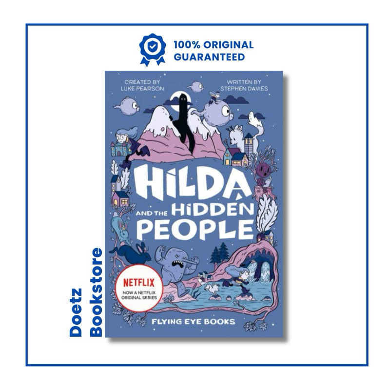 Jual Hilda and The Hidden People by Luke Pearson (Hard Cover) | Shopee ...