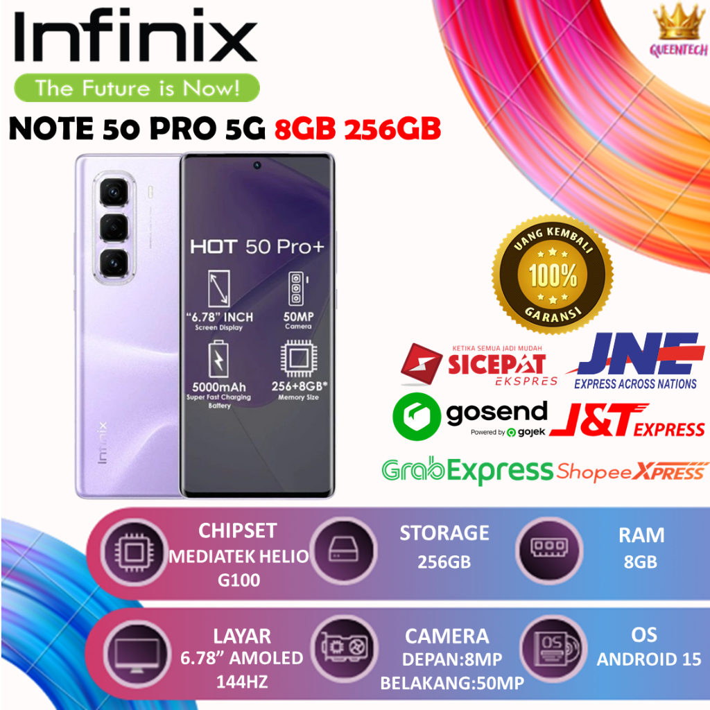 Jual Infinix NOTE 50 PRO 5G 8GB 256GB | Shopee Indonesia