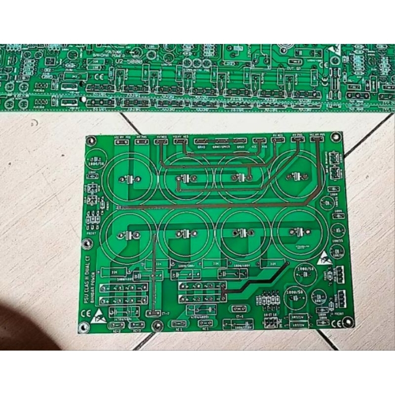 Jual Pcb Psu Driver Class H 8 Elco Dobel Layer | Shopee Indonesia