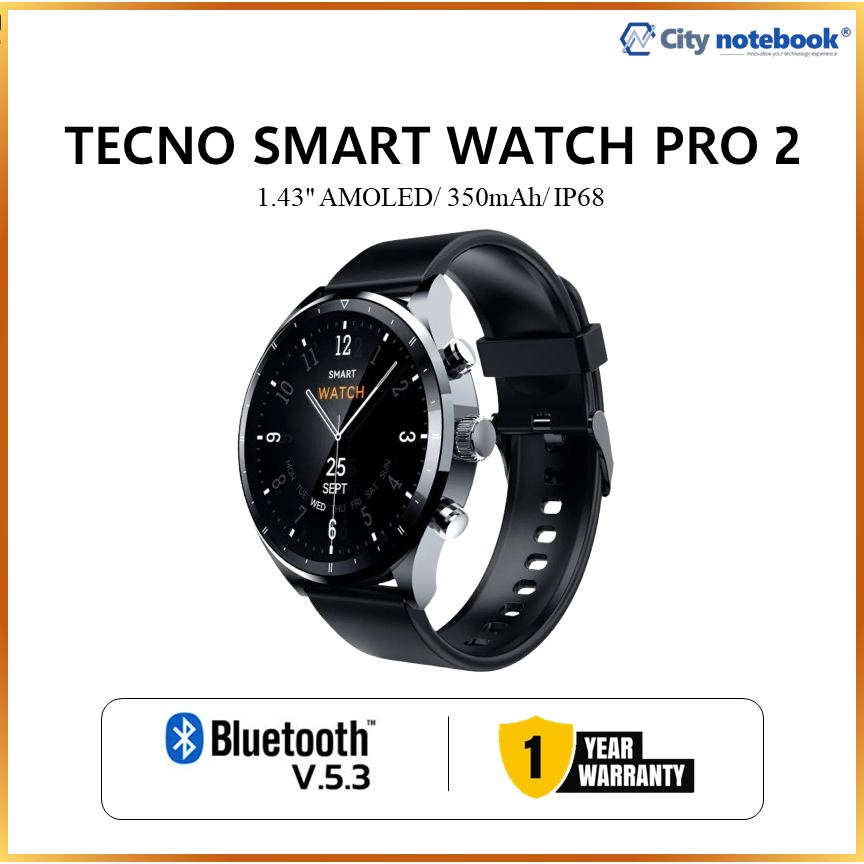 Jual TECNO SMART WATCH PRO 2 GARANSI RESMI | Shopee Indonesia