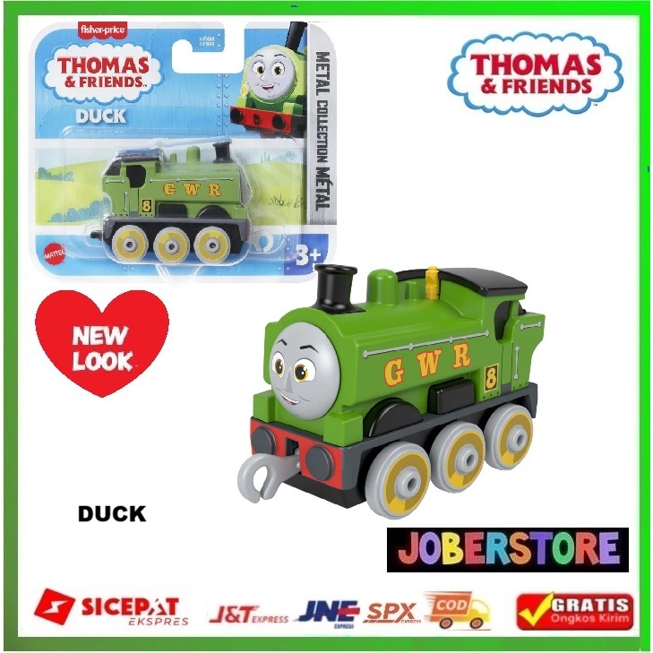 Jual NEW LOOK Thomas & Friends Push Along Metal Engine All Engines Go ...