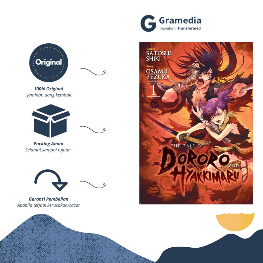 Jual Level Comic: The Tale of Dororo and Hyakkimaru 01 | Shopee Indonesia