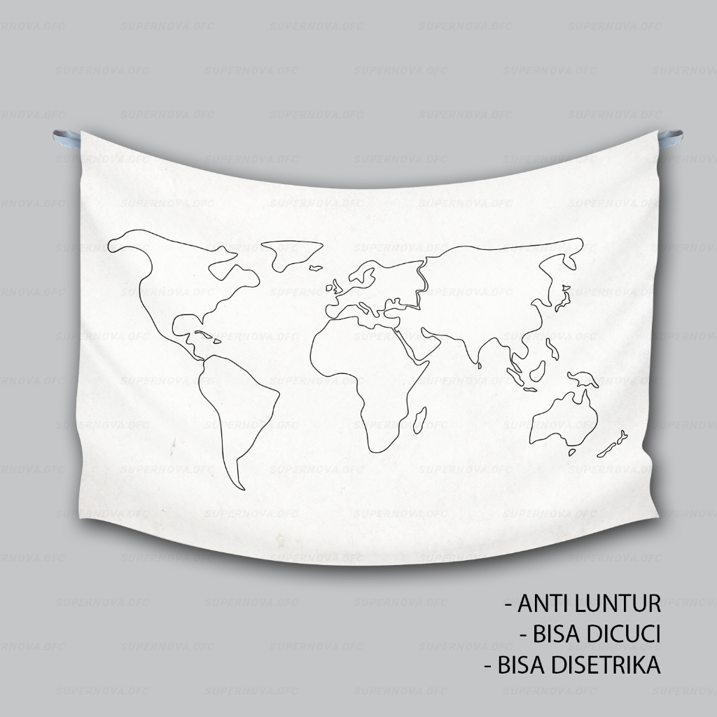 Jual POSTER KAIN TAPESTRY DEKORASI KAMAR PETA SIMPEL MINIMALIS | Shopee ...