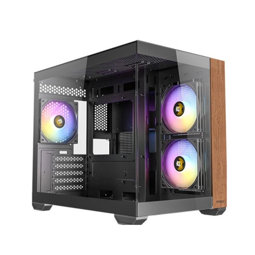 Jual Casing PC Komputer ANTEC CX600M CX-600-M WOOD ARGB | Mini Tower ...