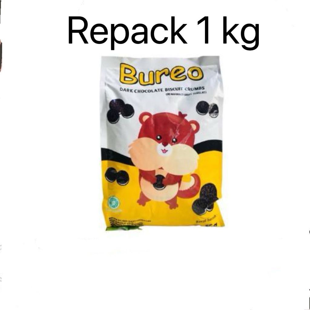 Jual Bureo Cookie Crumb / Remahan Biskuit Oreo Topping Halus Repack 1 ...
