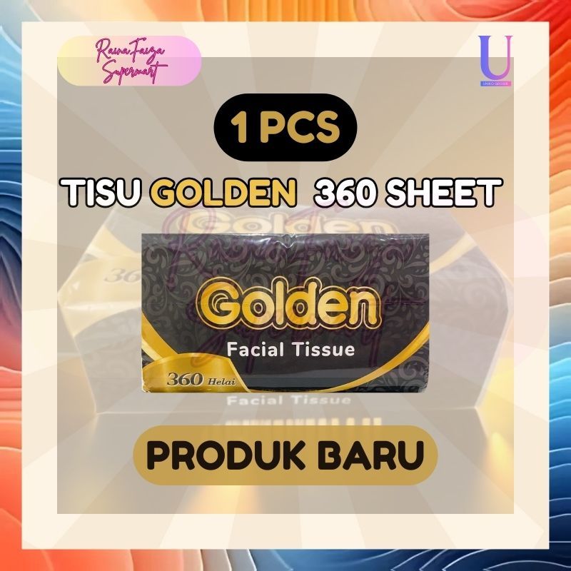 Jual Tisu Golden Premium 360 Sheet [] HARGA SATUAN [] Lembut, Higienis ...