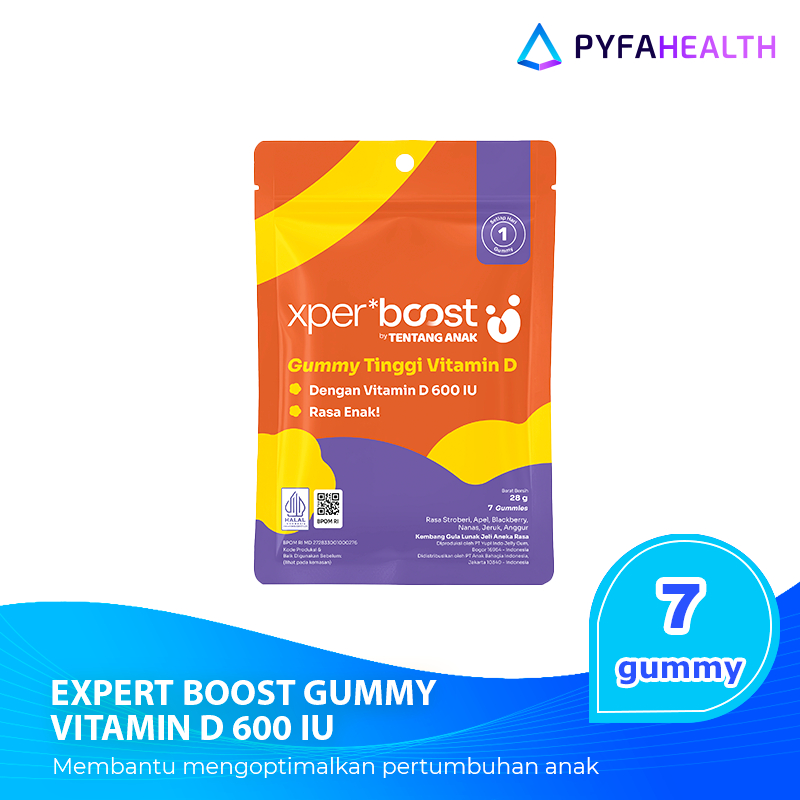 Jual Expert Boost Gummy Vitamin D 600 IU Membantu Mengoptimalkan ...