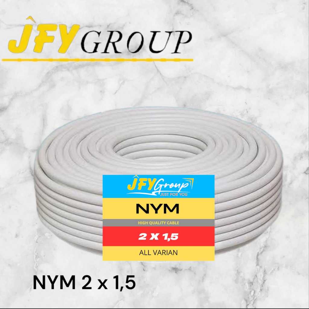 Jual KABEL LISTRIK NYM 2X1,5 GENOA 10 YARD, 15 YARD, 20 YARD, 25 YARD ...