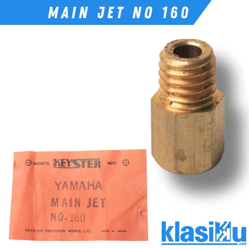 Jual Keyster Main Jet No. 160 spuyer main jet f1zr no. 160 main jet ...