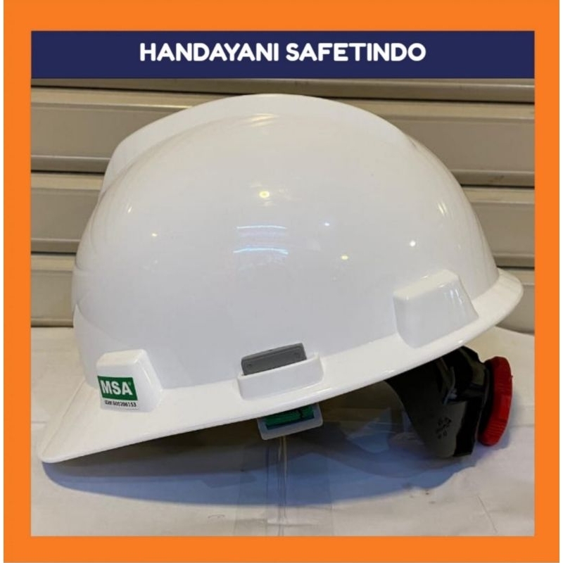 Jual Helm Safety MSA Local Fullset Factrack + Tali Dagu | Shopee Indonesia