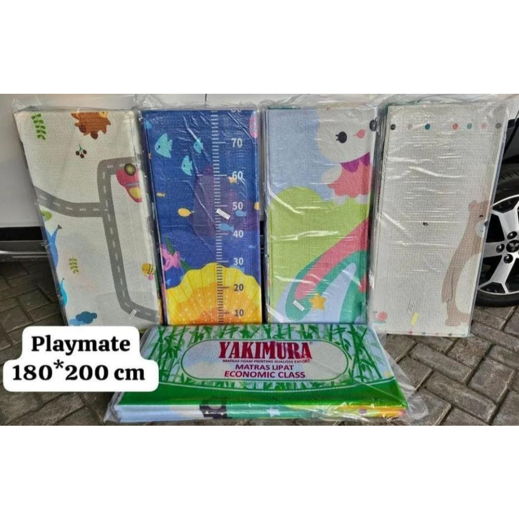 Jual YAKIMURA PLAYMAT 180x200 Jumbo Tebal 6MM Playmat Bayi Karpet Lipat ...