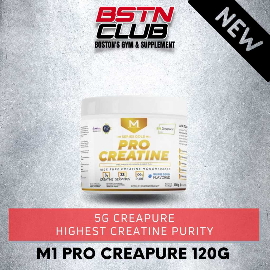 Jual M1 MUSCLE FIRST New Pro Creatine 120gr Creapure - Menambah Massa ...