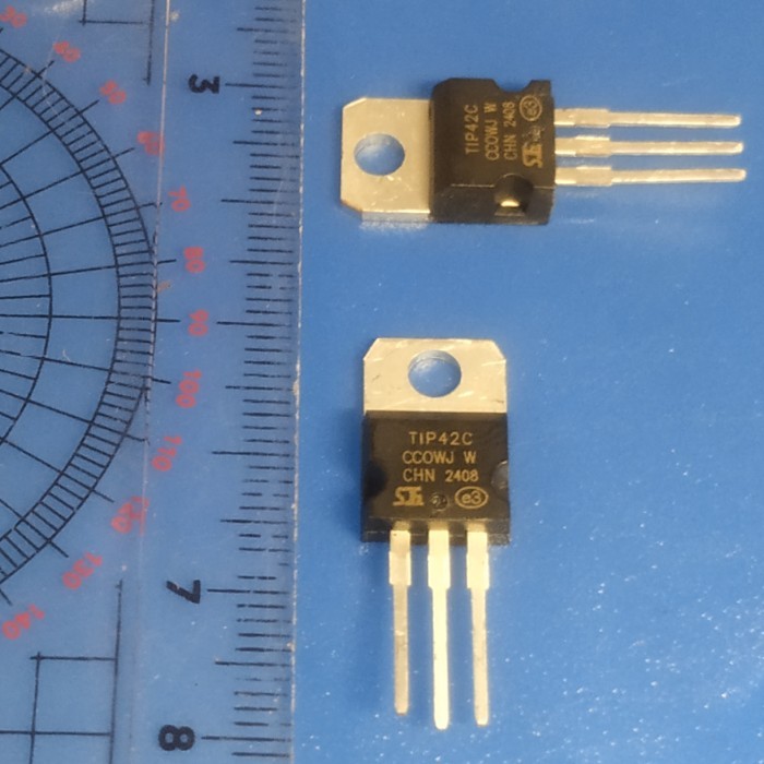 Jual Transistor TIP 42 C / TIP42C ST / TR TIP42C ST Harga untuk=10pcs ...