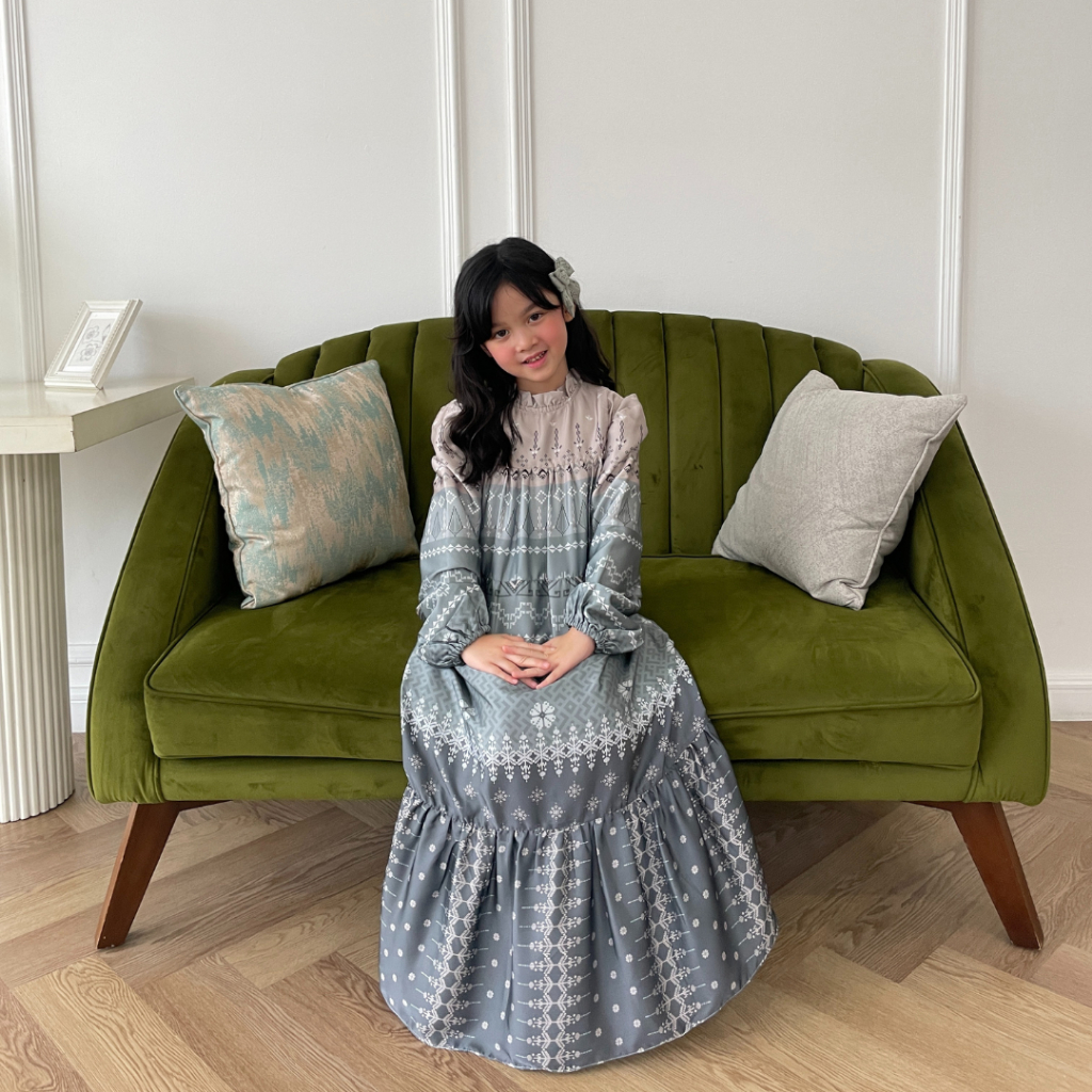 Jual MOONJOY ORLA DRESS - Dress lebaran couple ibu dan anak hari raya ...