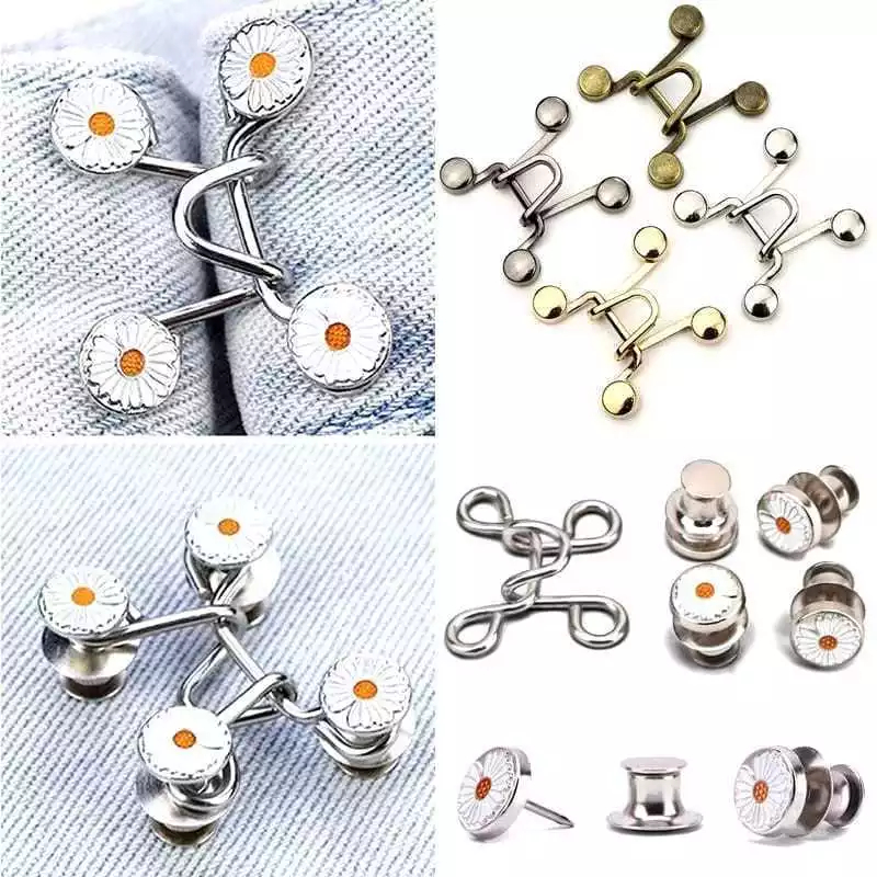 Jual S99 Kancing Pengecil Jeans Celana Model Tusuk Adjustable Kait ...