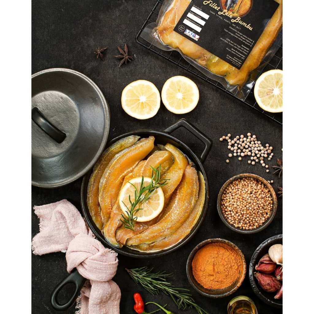 Jual Lele Fillet Bumbu Kuning Tanpa Duri Frozen | Shopee Indonesia