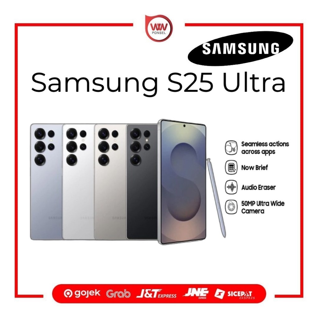 Jual Hp Samsung S25 Ultra Ram 12GB Internal 256GB Garansi Resmi ...