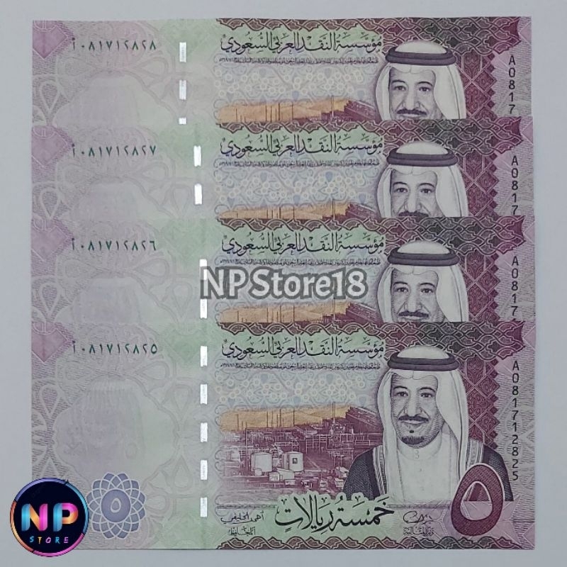 Jual Souvenir Paket Super Mulus Saudi Arabia 5 Riyal Kondisi Baru Gress | Shopee Indonesia