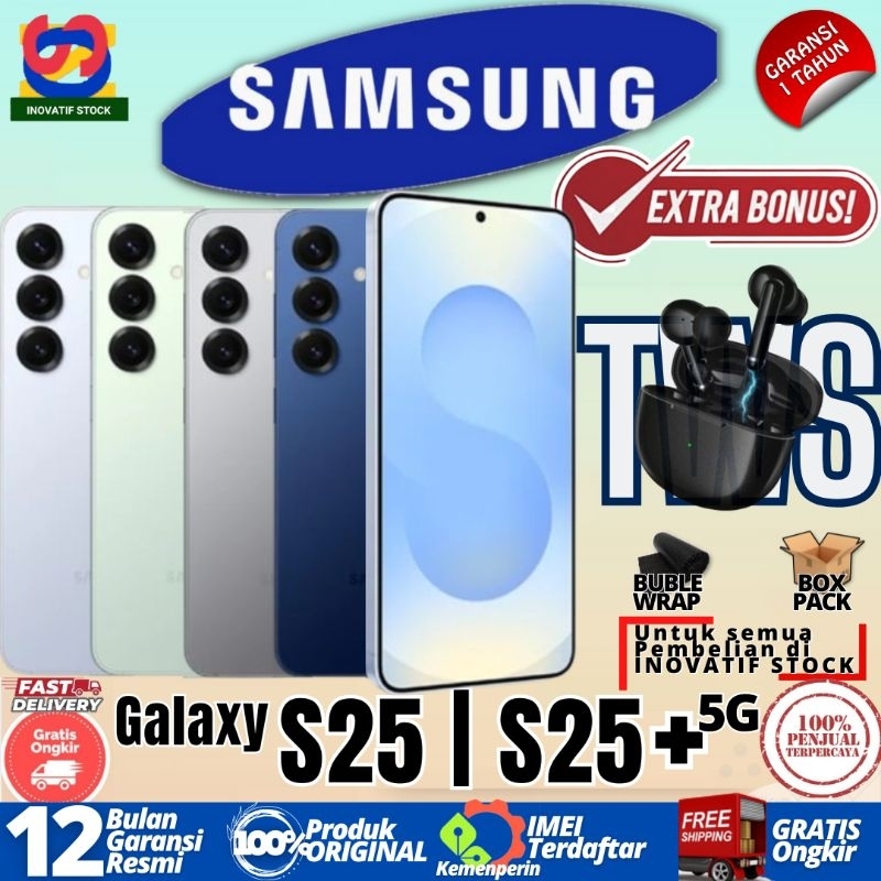 Jual HP BARU SAMSUNG GALAXY S25 5G | S25+ 5G 12/512GB - 12/256GB Galaxy AI is here GARANSI RESMI ...