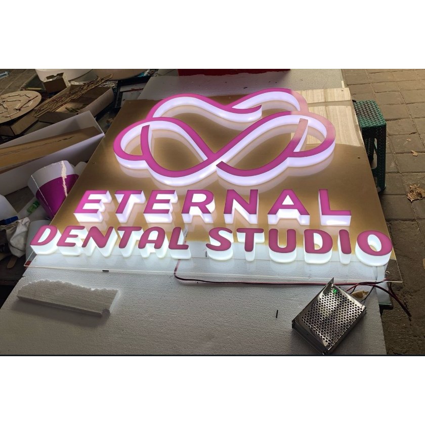 Jual Huruf Timbul Akrilik LED | Papan Usaha LED Custem Backlight ...