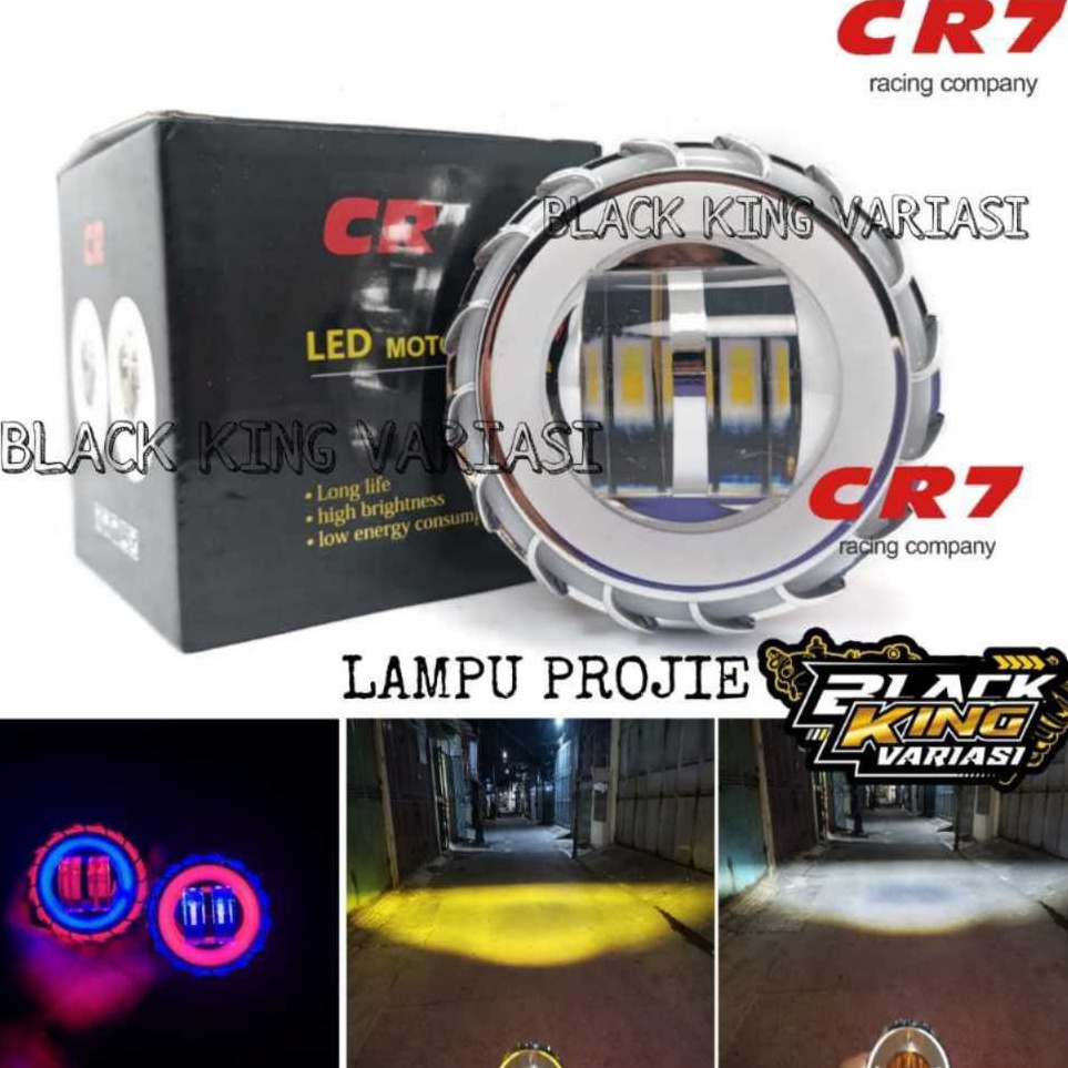 Jual KODE V19V Lampu LED Projie Putih Kuning Lampu Projie Running LED ...