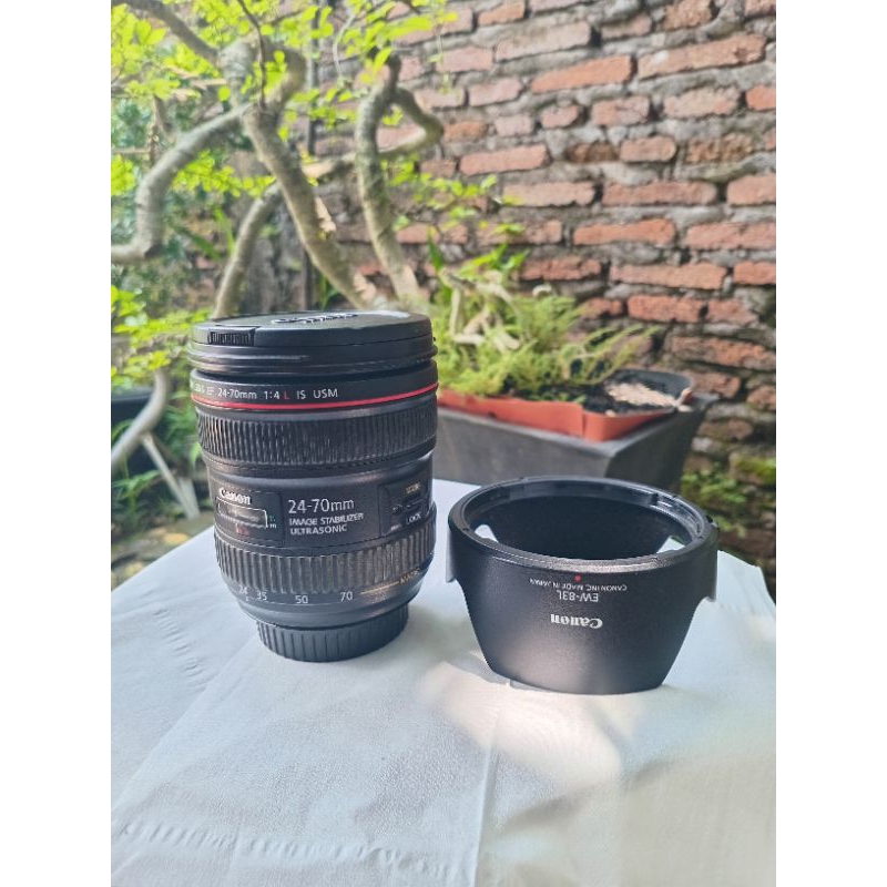 Jual Lensa Canon EF 24-70 mm f.4 IS USN (second) | Shopee Indonesia