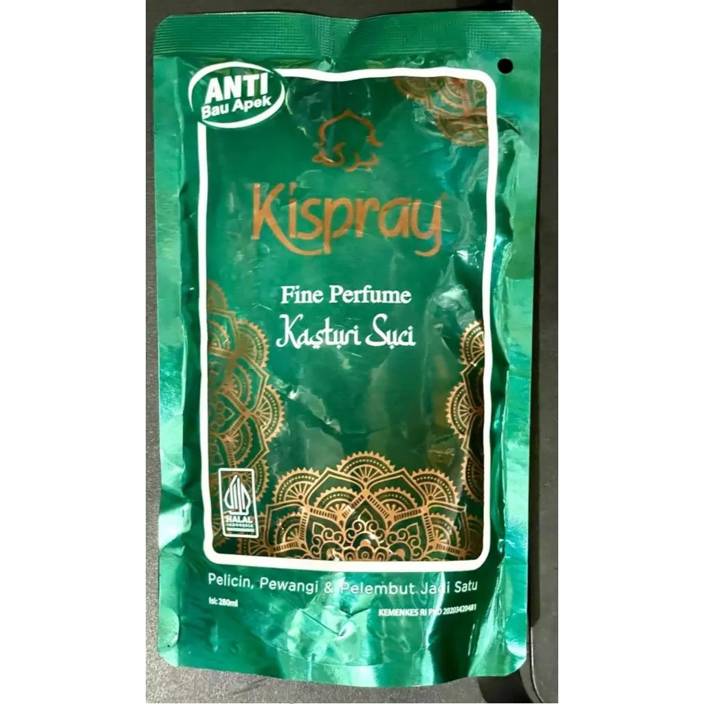 Jual KISPRAY POUCH KASTURI SUCI 280ML DUS ( 24 PCS ) | Shopee Indonesia