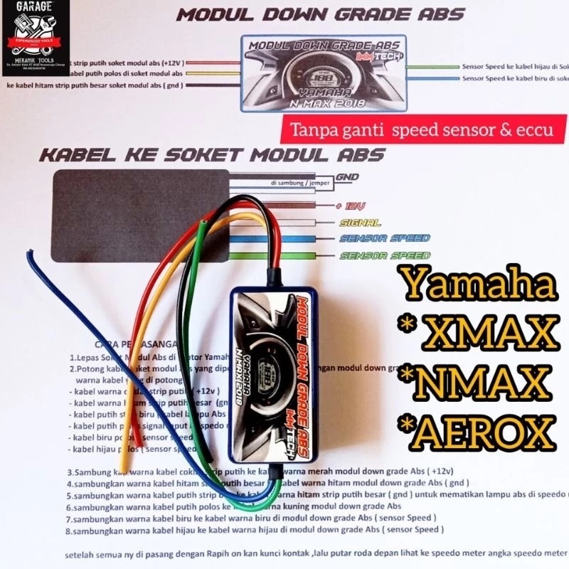 Jual Modul Downgrade ABS ke Non ABS Yamaha Nmax Aerox Xmax Yamaha Modul ...