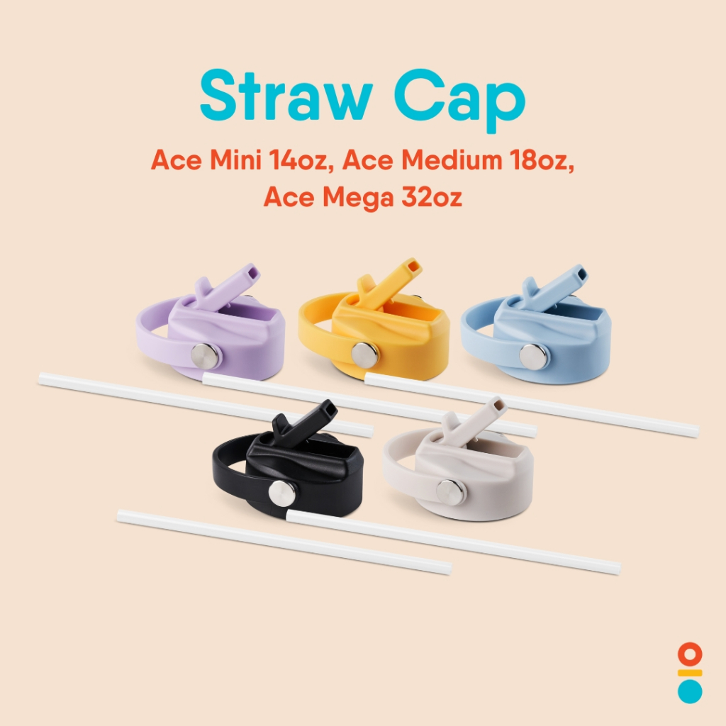 Jual Montigo Straw Cap [Tumbler Accessories] | Shopee Indonesia