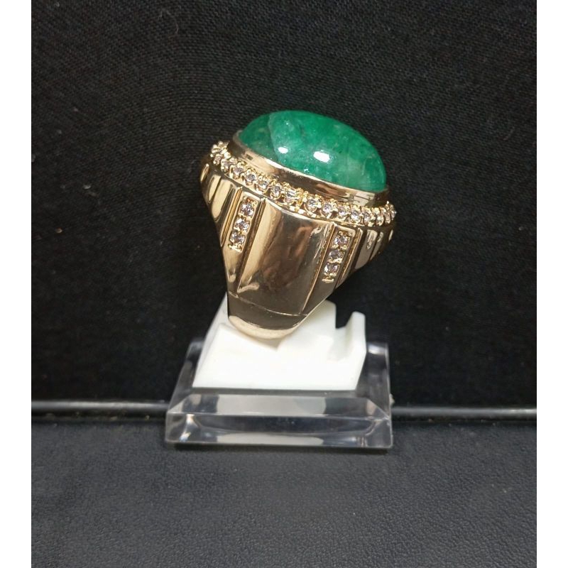 Jual JUMBO BATU EMERALD BERYL "PERMATA ZAMBRUD" ASLI NATURAL SIAP PAKAI ...
