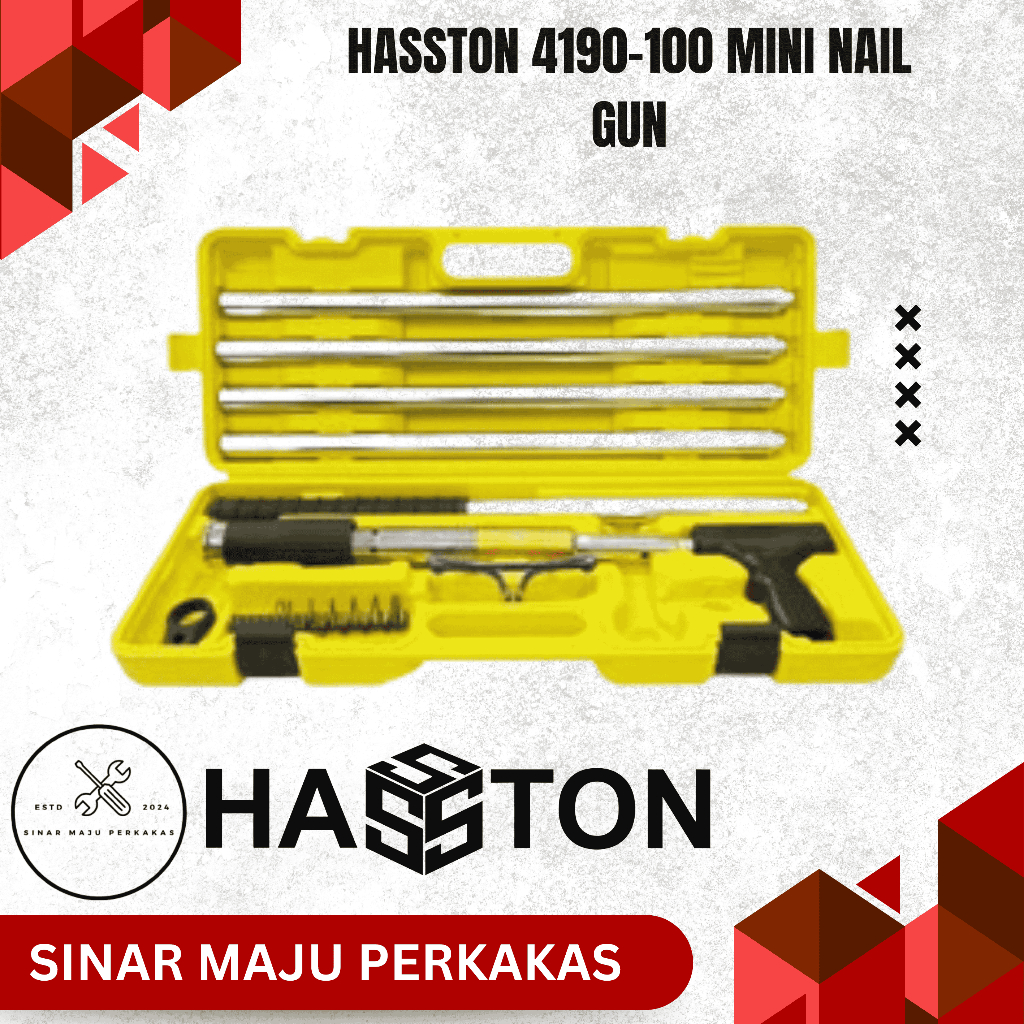 Jual HASSTON 4190-100 Mini Nail Gun - Alat Mesin Tembak Paku Beton ...