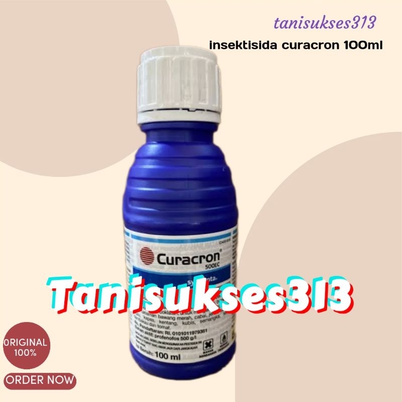 Jual Insektisida curacron 100ml Racun hama tanaman kutu putih dan ulat ...