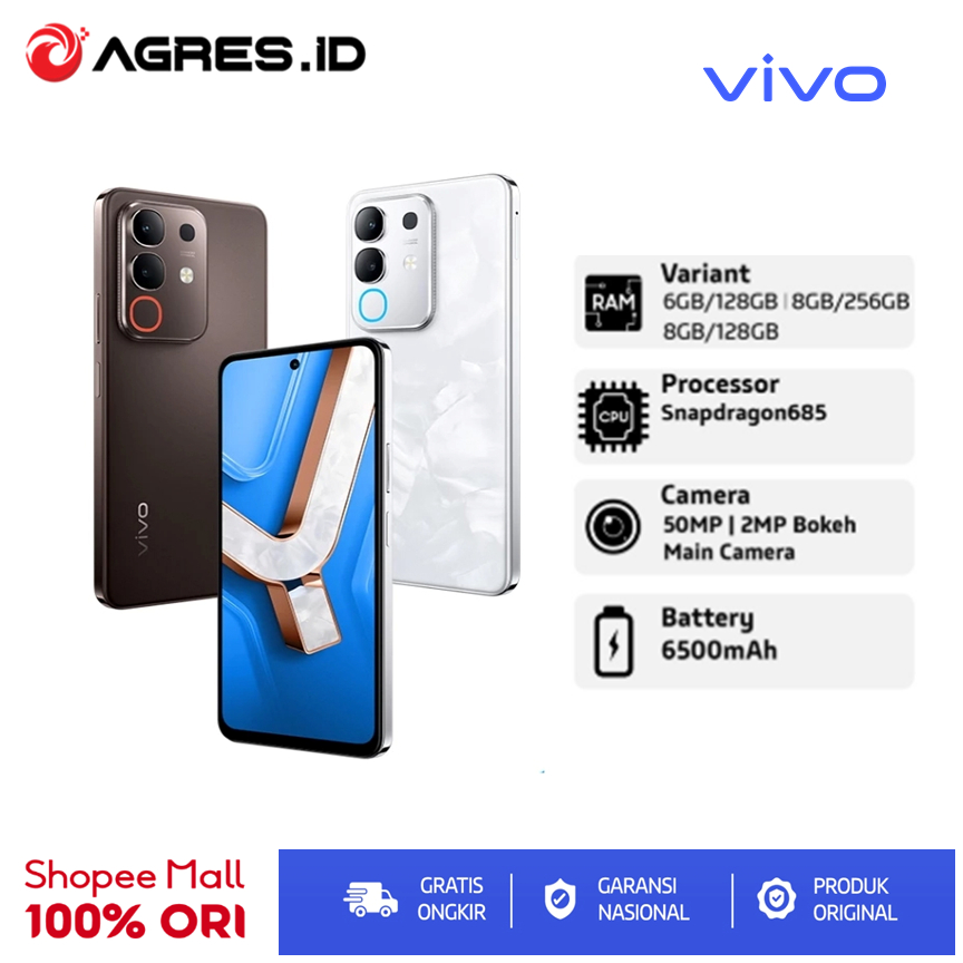 Jual VIVO Y29 6GB 8GB 128GB 256GB WHITE BROWN GARANSI RESMI INDONESIA ...