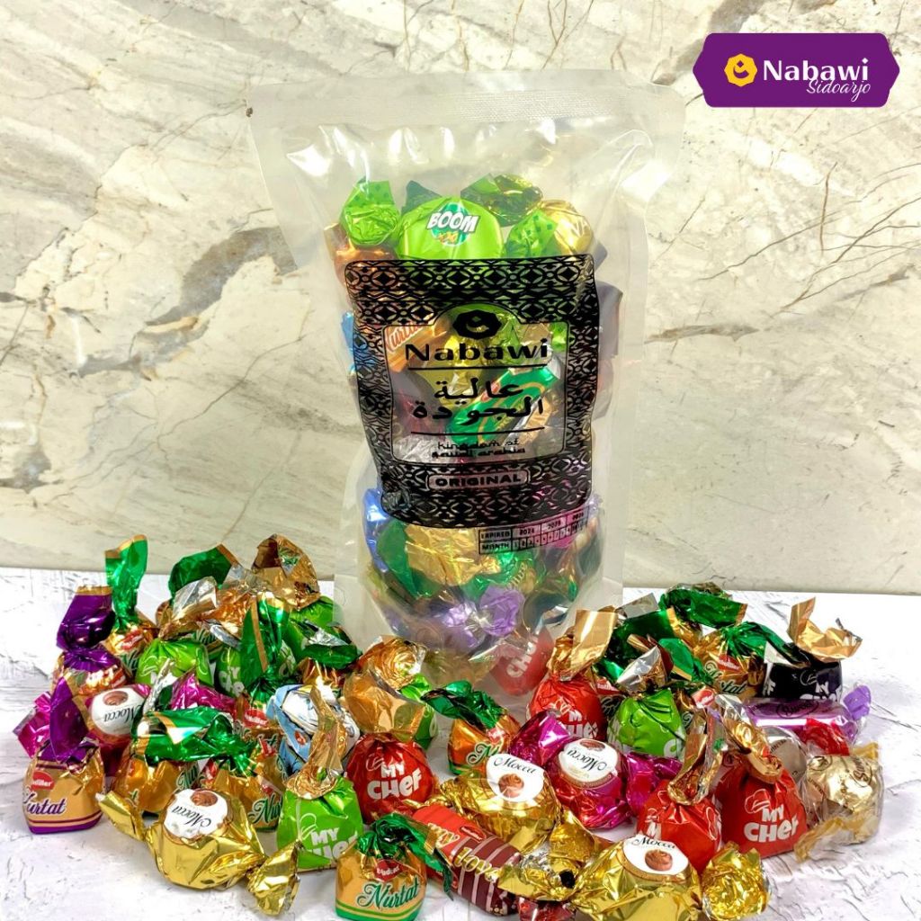 Jual Cokelat Turki Arab Premium 500gr Mix Import Turkey Oleh Oleh Haji ...