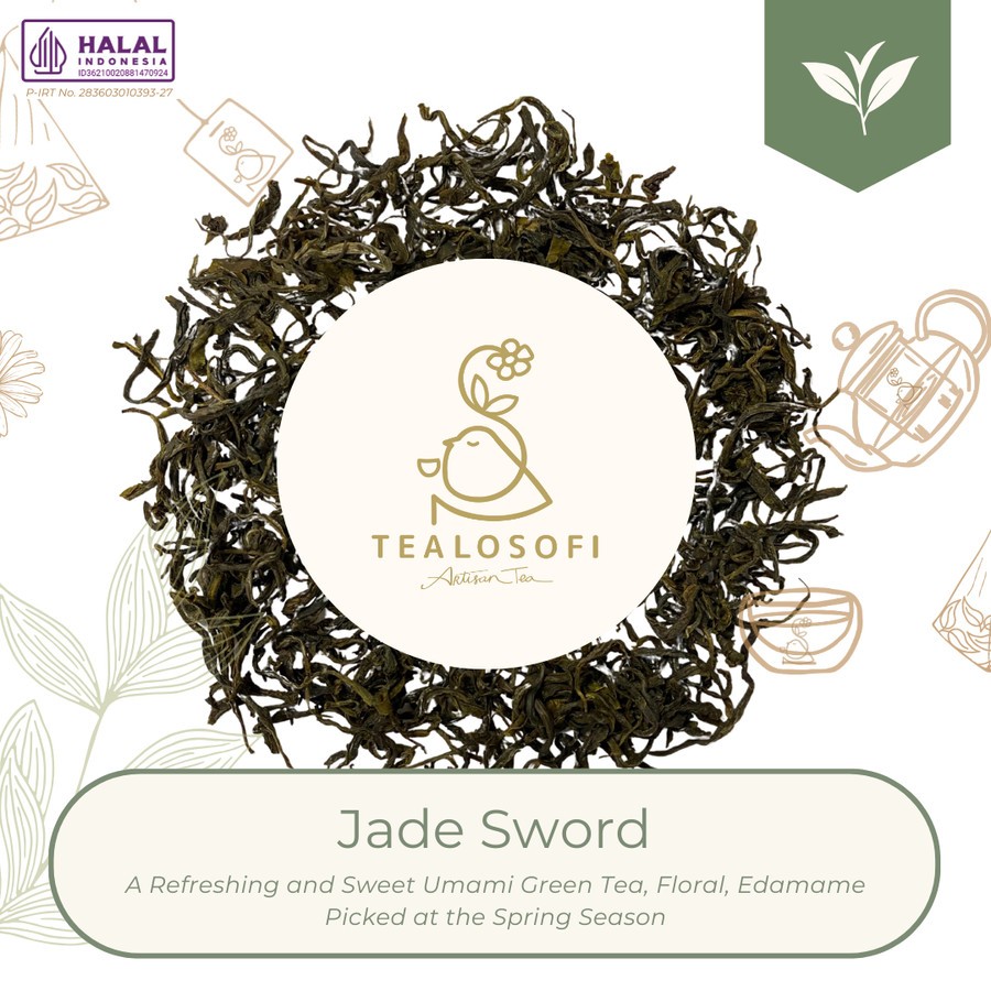 Jual Jade Sword Tea - Organic Green Tea - Jade Sword Teh Hijau | Shopee ...