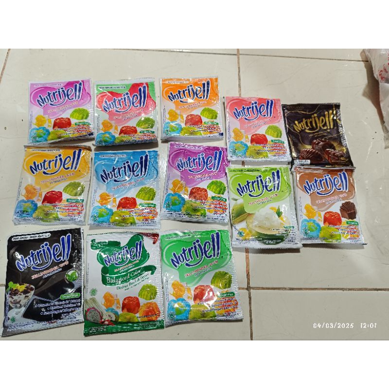 Jual Nutrijell sachet all varian | Shopee Indonesia