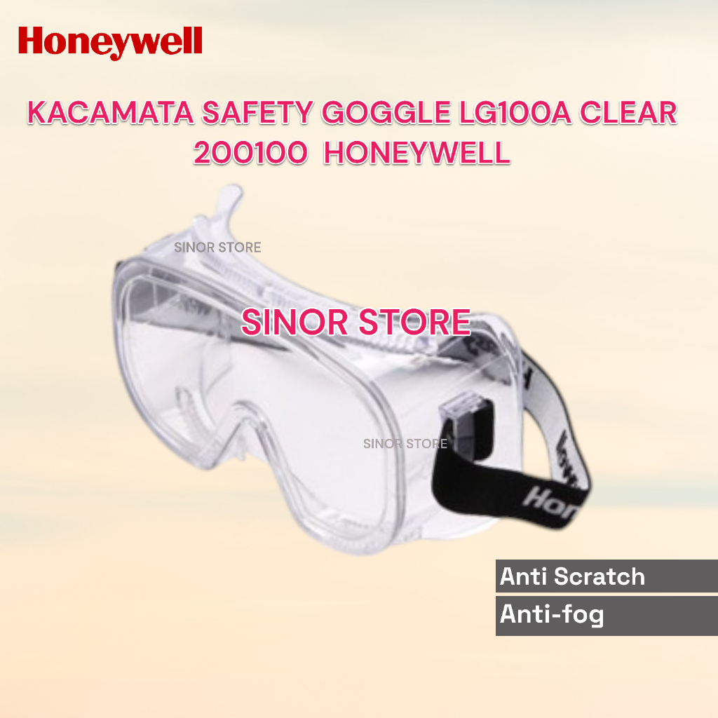 Jual Honeywell Kacamata Goggles LG100A 200100 Safety glasses | Shopee ...