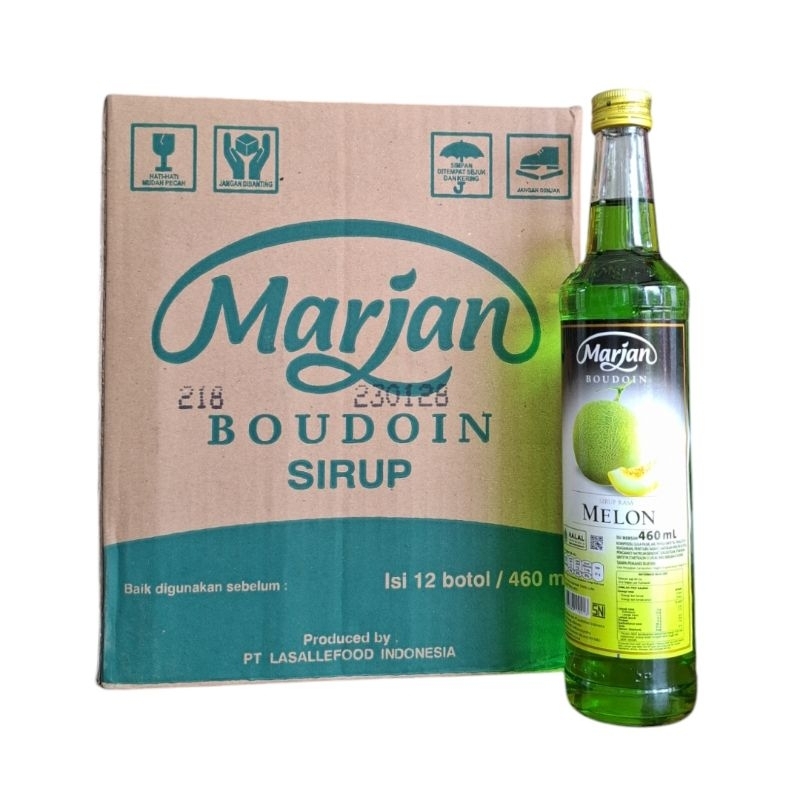 Jual Marjan Boudoin Sirup Rasa Melon 460 ml | Shopee Indonesia